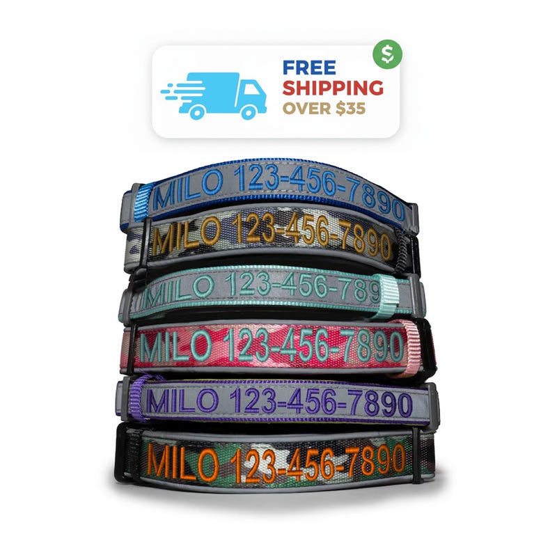 Custom Animal Collars - Etsy