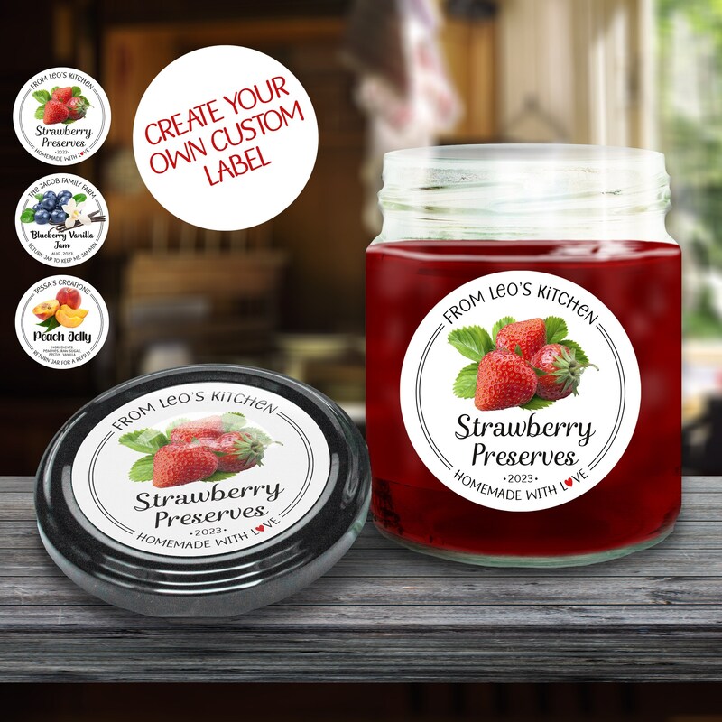 Canning Jar Labels - Etsy