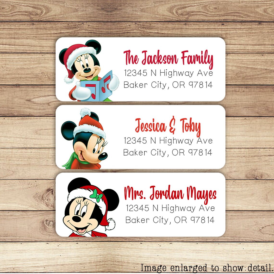 Christmas Minnie Mouse Address Labels 30 Etsy christmas-minnie-mouse-address-labels-30-etsy