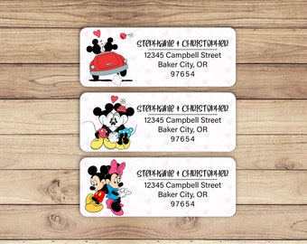 Mickey Mouse Address | Etsy