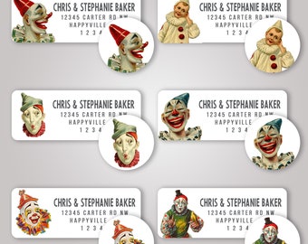 Custom Clown Labels - Etsy