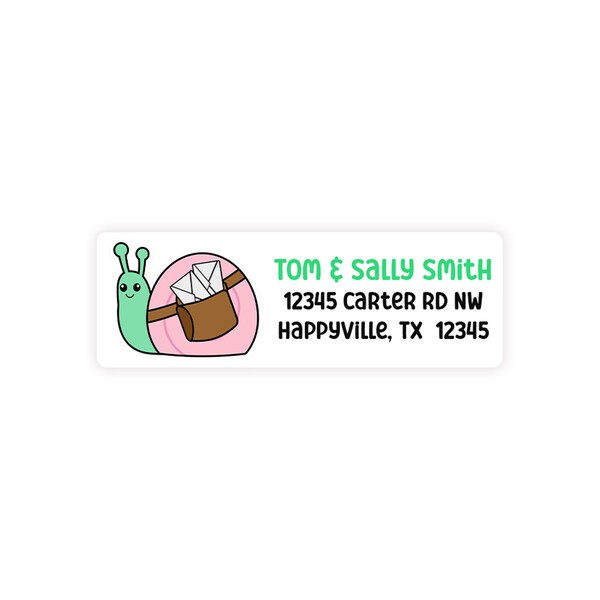 Snail Mail Stamp - Etsy