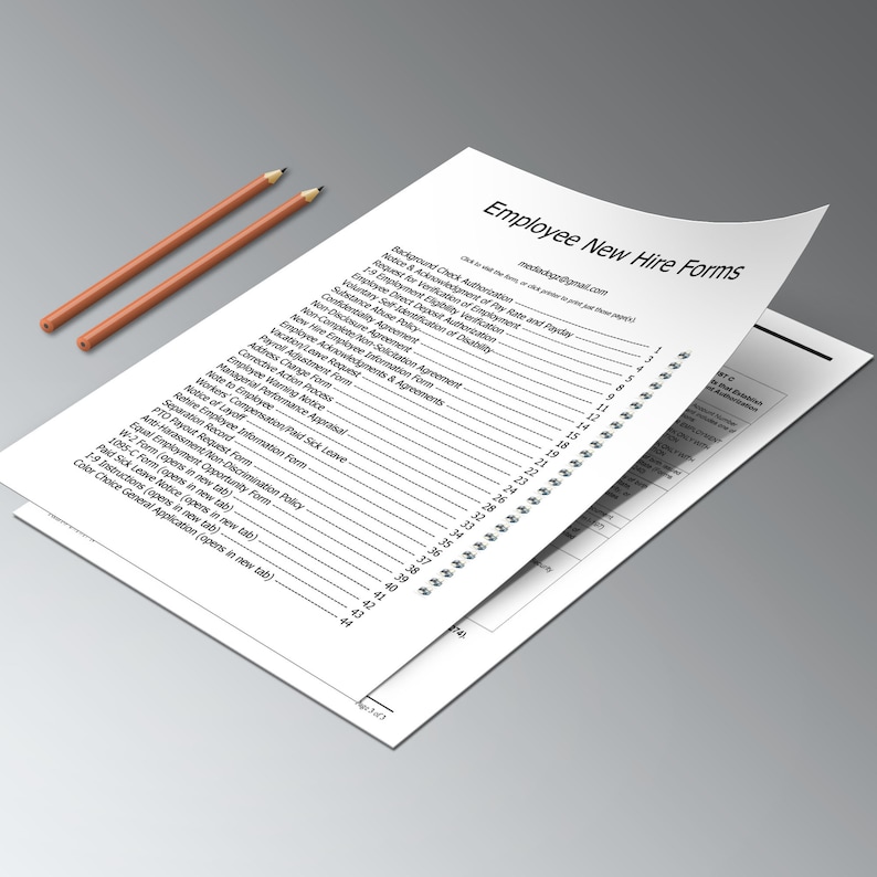 Complete New Hire Packet PDF Forms Fillable Printable Etsy complete-new-hire-packet-pdf-forms-fillable-printable-etsy