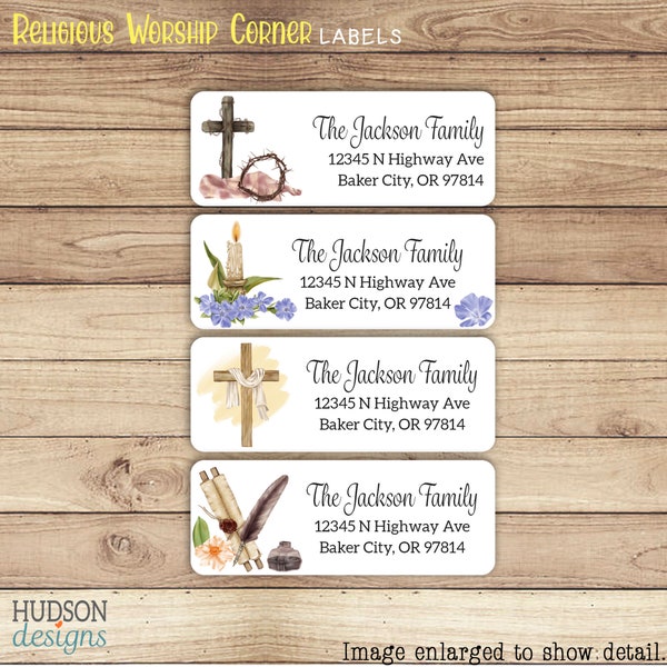 Religious Labels - Etsy
