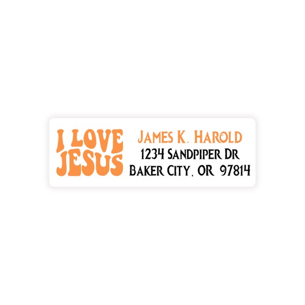 Jesus Address Labels - Etsy