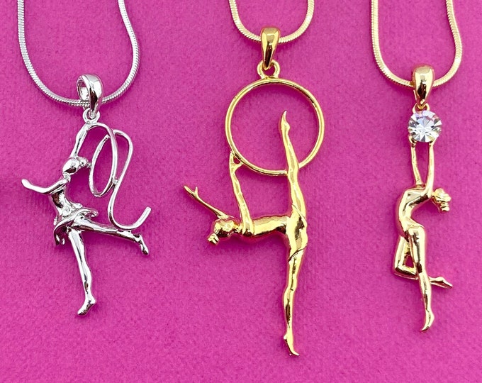 Artistic Rhythmic Ball Ribbon Hoop Gymnastics Acrobat Dancer Girl ...