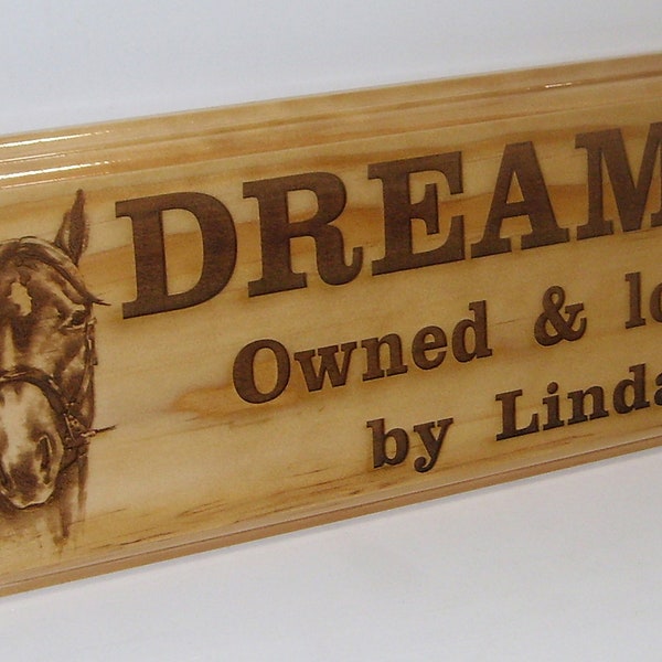 Horse Stall Signs - Etsy