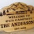 Personalized Wood Sign Camp Camper RV Family Name Any Text. Engraved ...