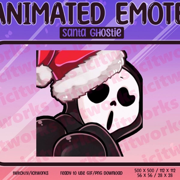 Funny Santa Emote - Etsy
