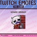 The Clown Jeffrey Hawk Chibi Cute Twitch Emotes Set of 6 DBD - Etsy