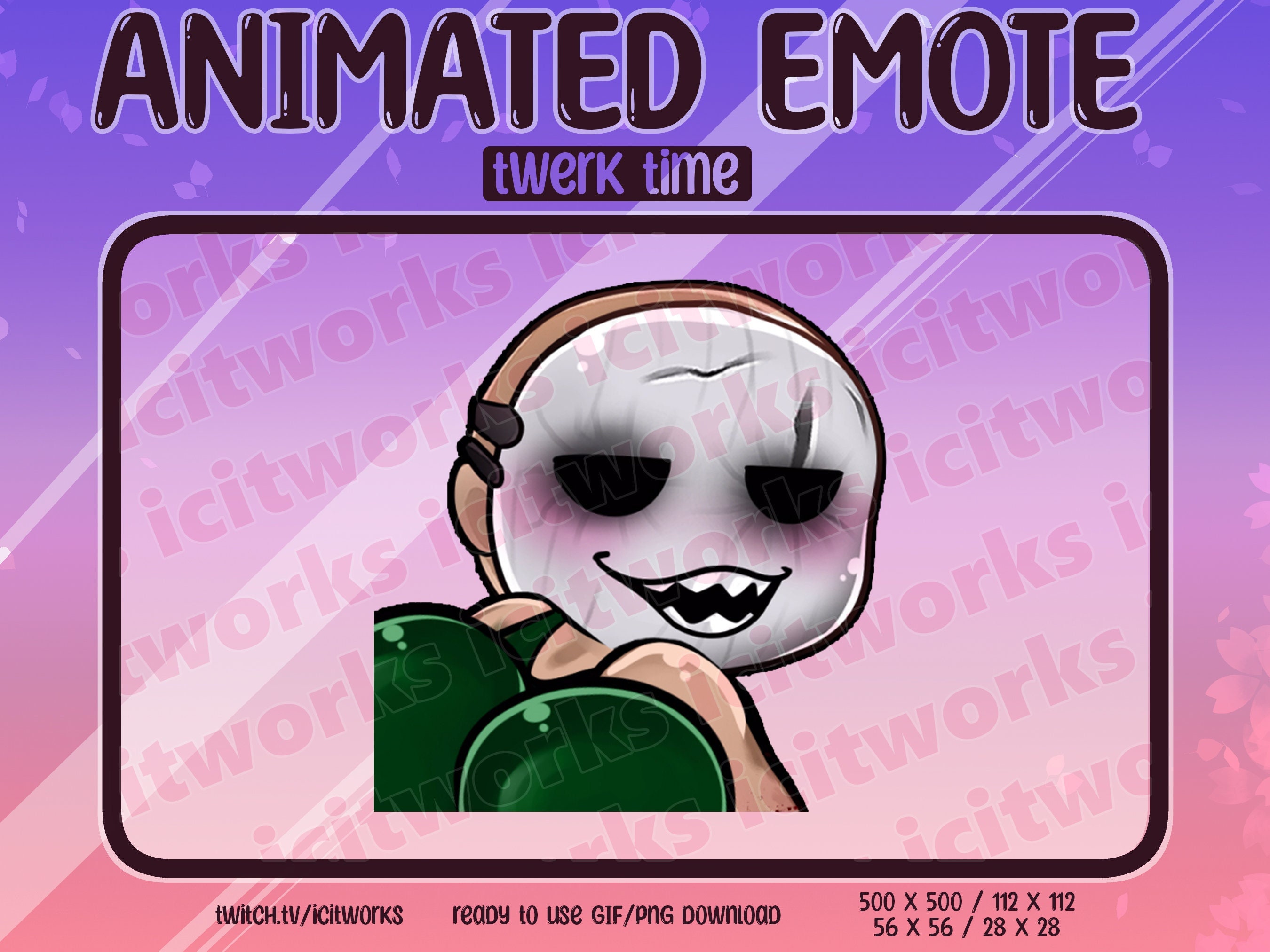 Trapper Animated Twerk Dancing Booty Shake Dance Funny Discord Server ...