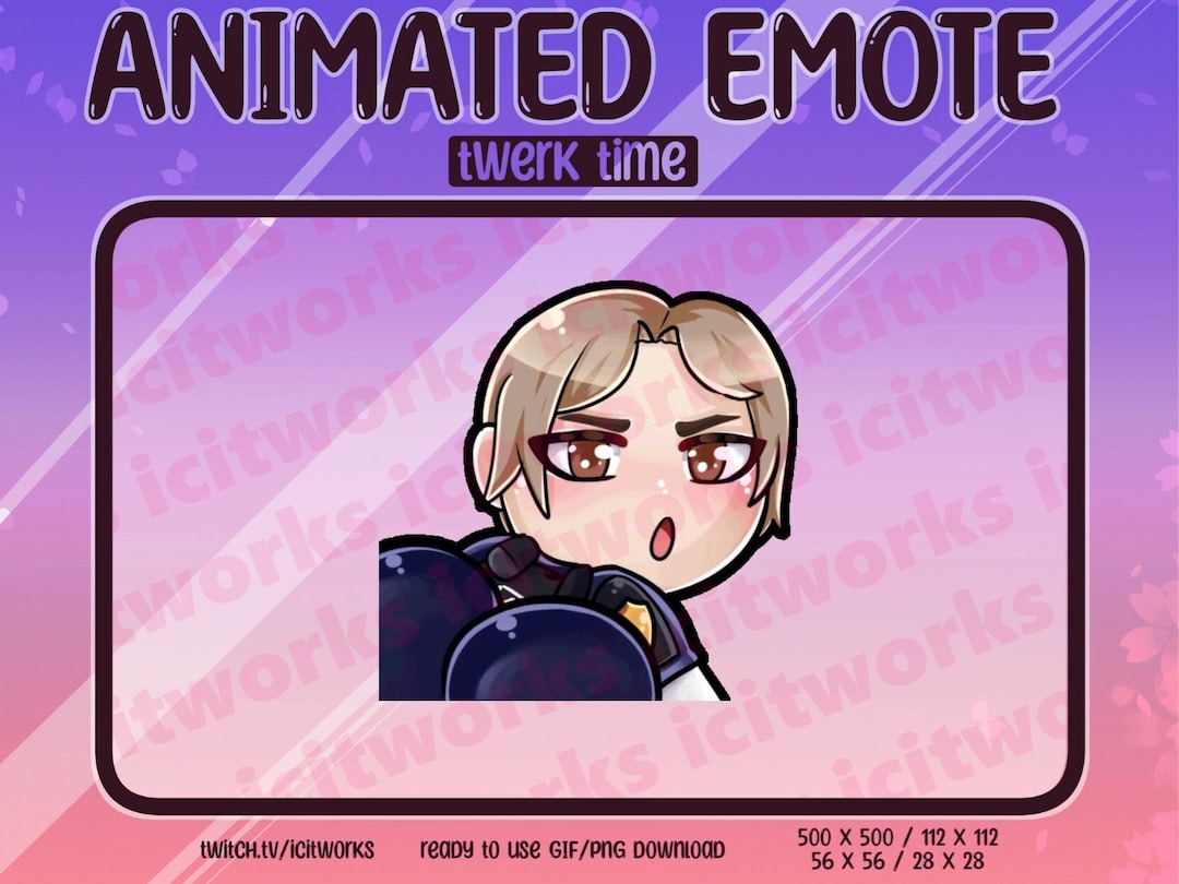 Leon Kennedy RE Animated Twerk Dancing Booty Shake Dance Funny Discord ...