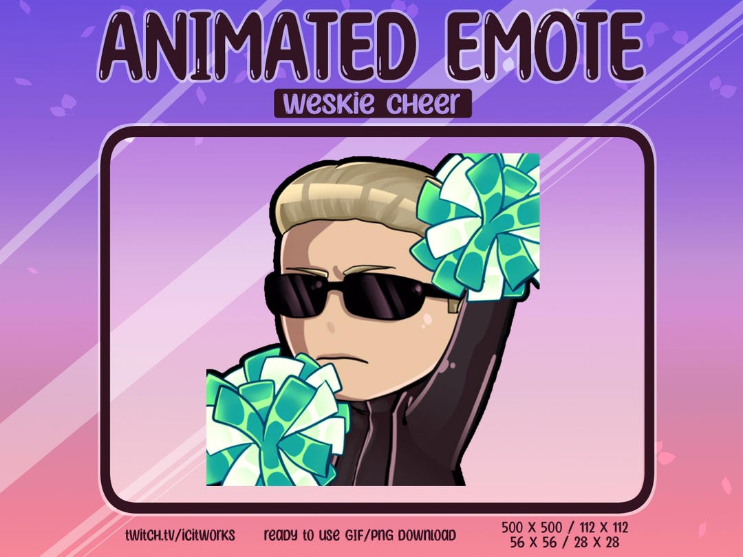 Wesker Animated Cheer Cheerleader Dance Celebration Discord Server ...
