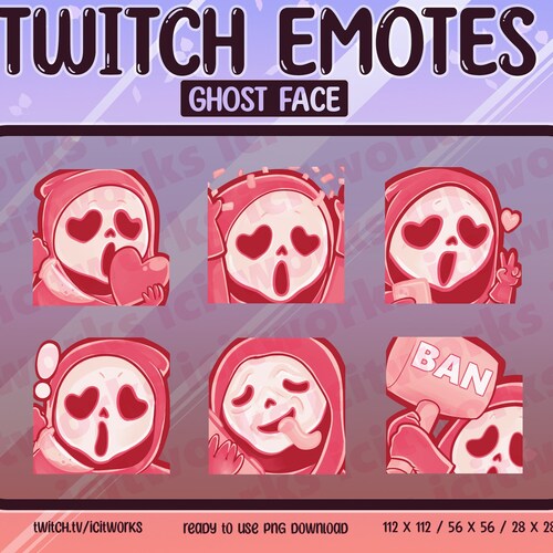 Michael Myers the Shape Chibi Cute Twitch Emotes Set of 6 DBD - Etsy