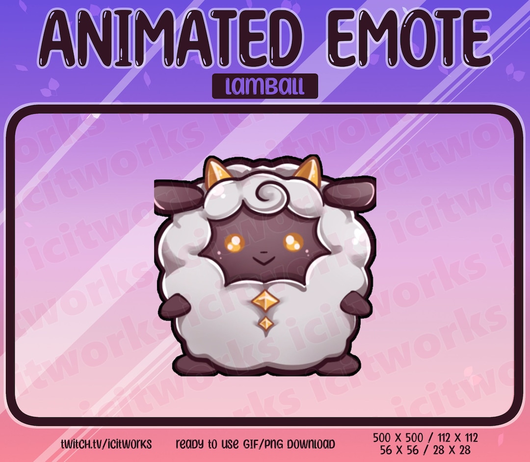 Lamball Palworld ANIMATED Emote Dance Lamb Dancing Chill Cute Chibi ...