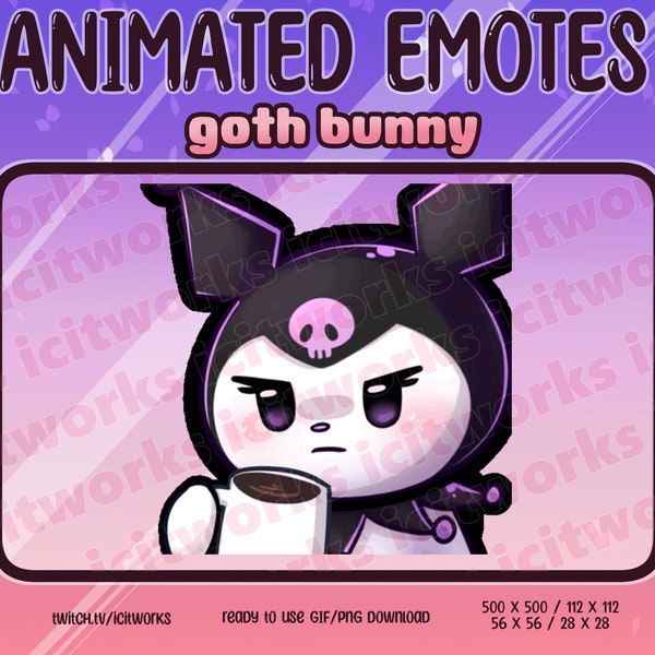 Coffee Drinking Emote - Etsy