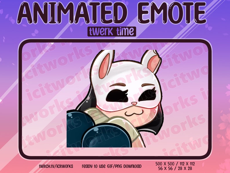 Huntress Animated Twerk Dancing Booty Shake Dance Funny Discord Server ...