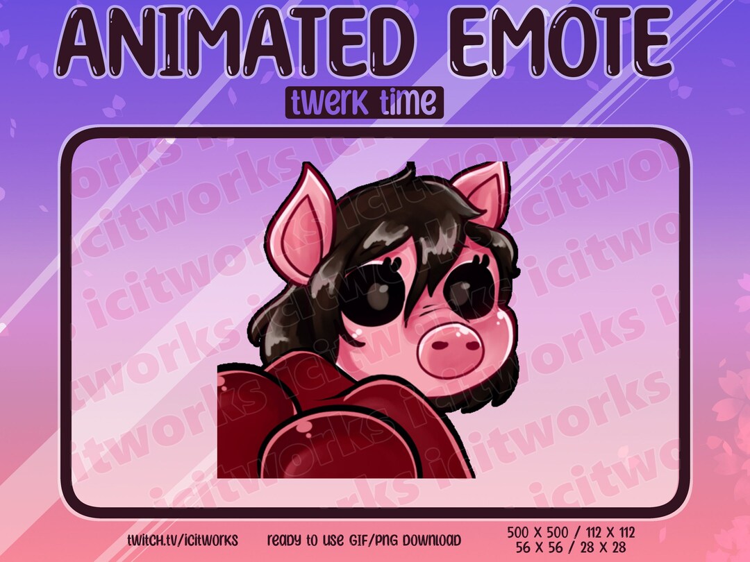 The Pig Animated Twerk Dancing Booty Shake Dance Funny Discord Server ...