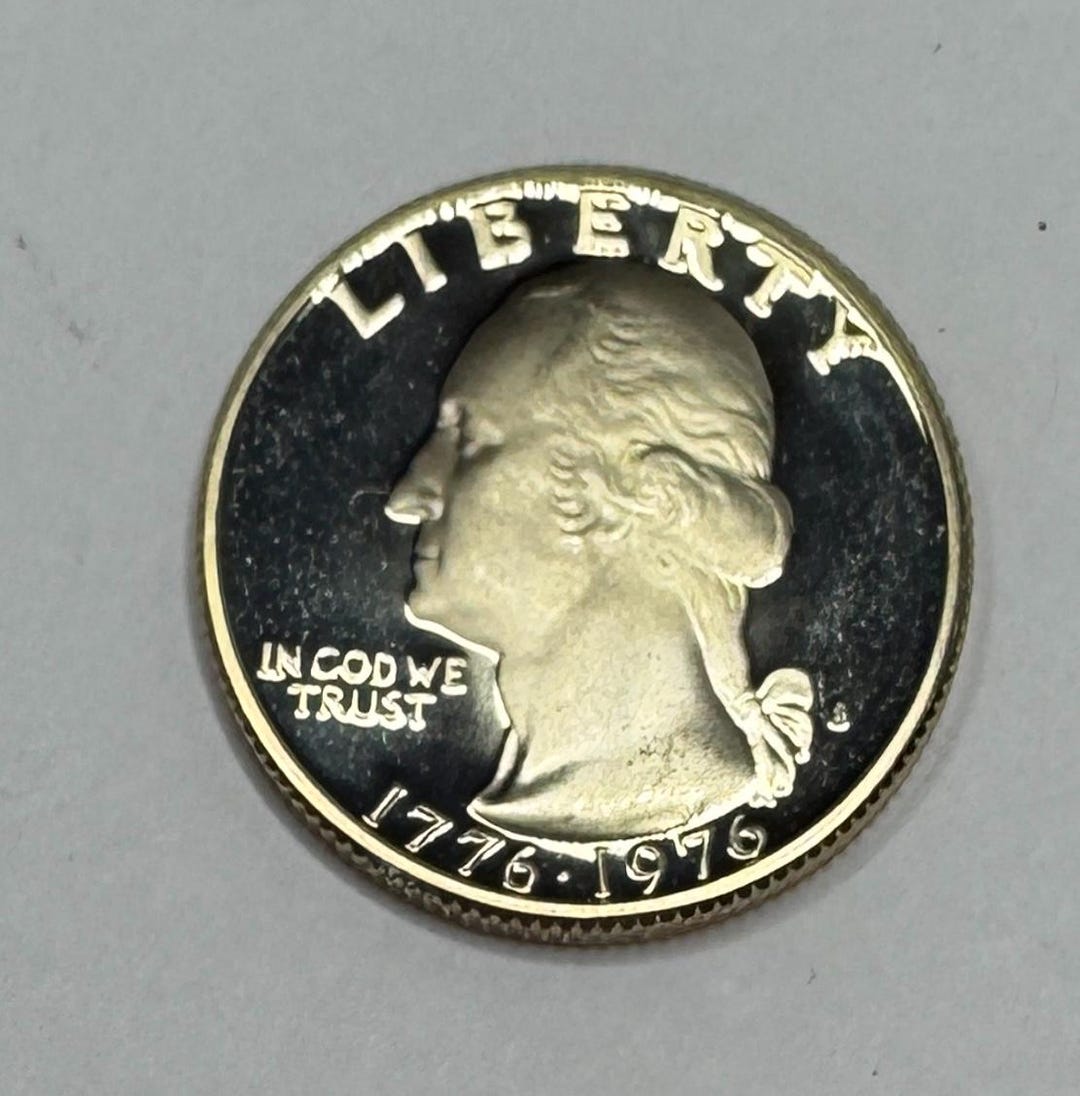 1976 San Francisco Mint Washington Quarter SILVER PROOF 25C ...