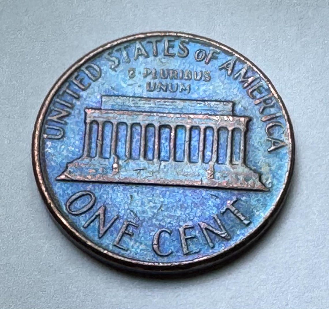 1978 Denver Mint Lincoln Cent Rainbow Toned WOW CRH1265 - Etsy
