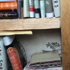 Library-in-a-book Book Nook / Bookend - Shelf Curiosity With Lights ...