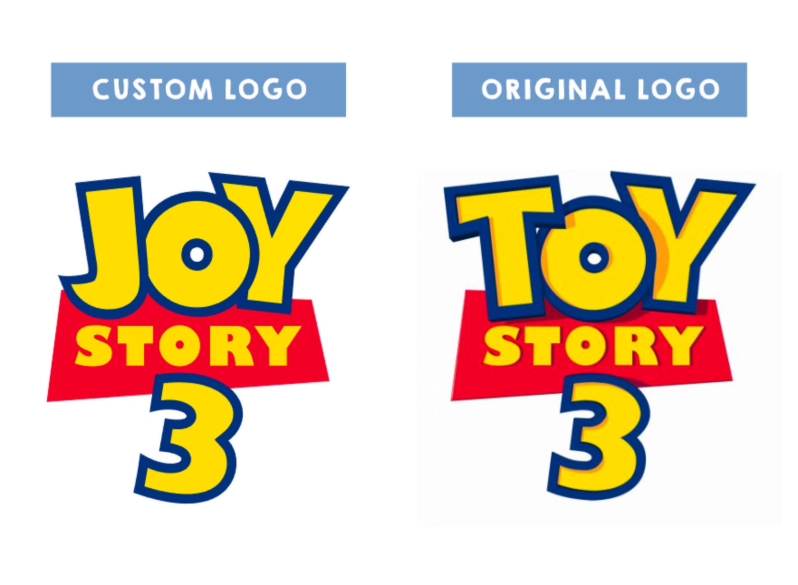 Toy Story Logo Customized With Name Digital File Backdrop Size - Etsy