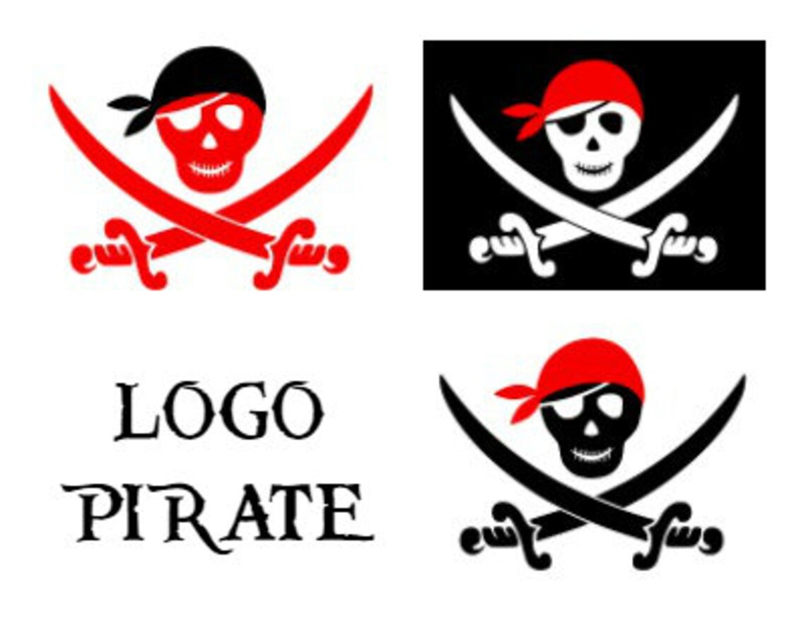 Pack de 3 designs Pirate - Etsy France