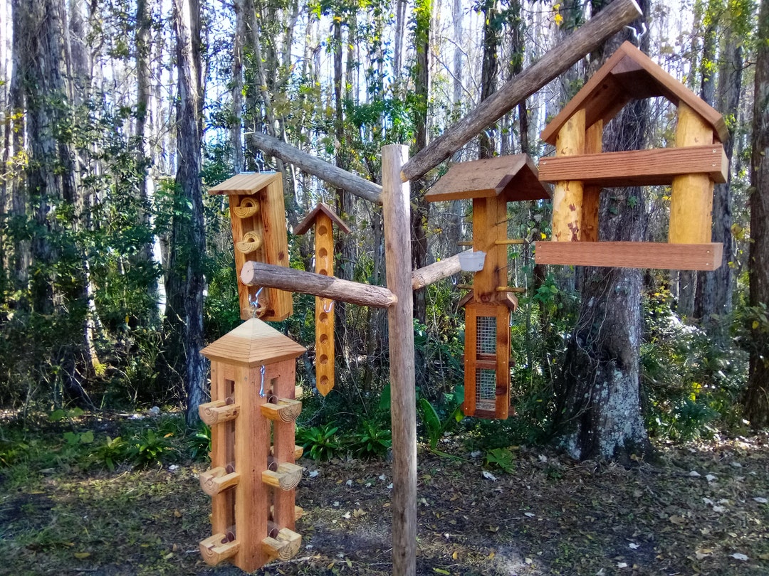 Bird Feeder Pole - Bird Feeder Post - Our Best Bird Attracting Bird ...