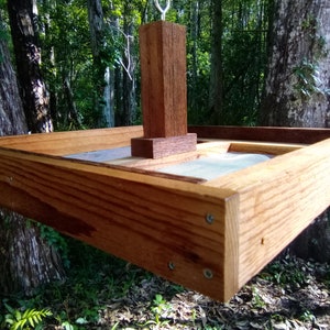 Tray Bird Feeder, Bird Seed Catcher, Bird Feeder Catchers - Handmade ...