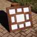 Walnut Brown Rustic Barnwood Collage Picture Frames Collage - Etsy