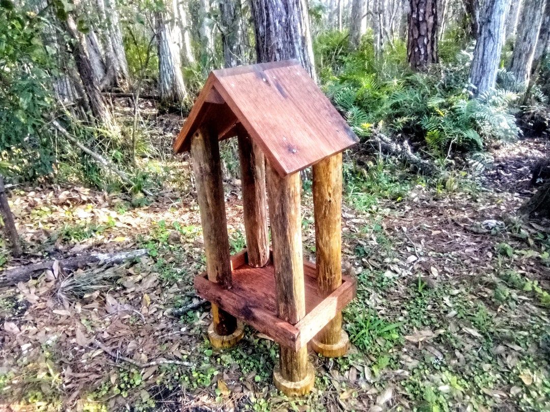 Outdoor Ground Feeder With Legs and Feet - Perfect for Feeding Birds ...