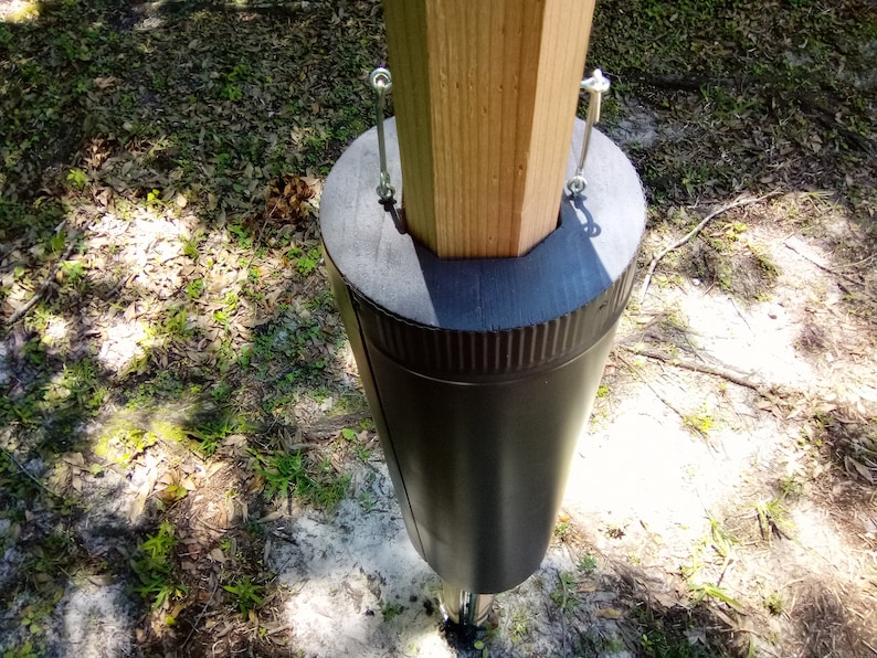 Bird Feeder Baffles and Bird House Pole Predator Guards - Deter ...