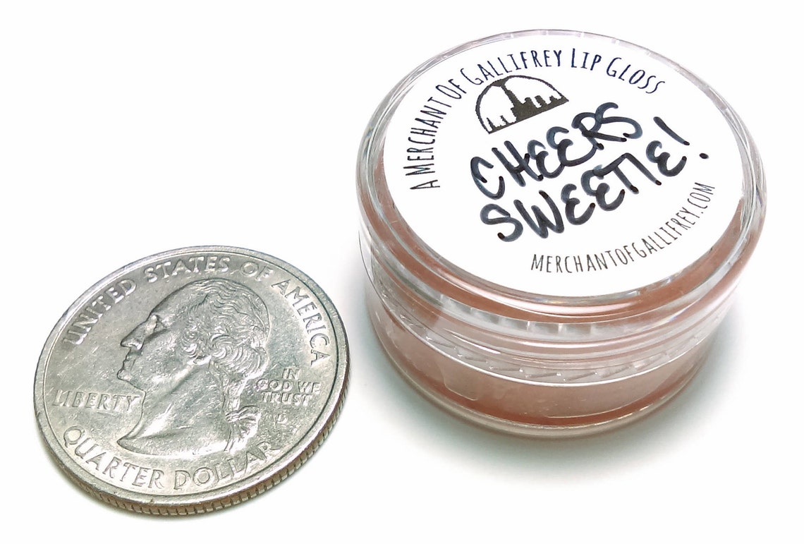 Cheers Sweetie AbFab inspired lip gloss | Etsy