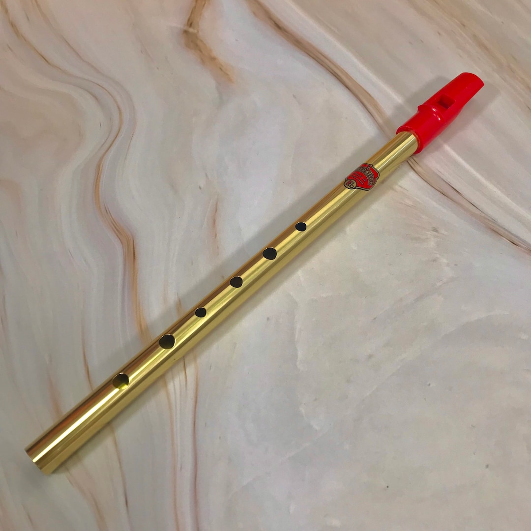 Generation Brass Eb Tin Whistle With Red Mouthpiece - Etsy
