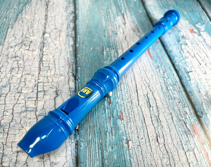 Lark Soprano School Recorder With Case Blue With Blue Case - Etsy
