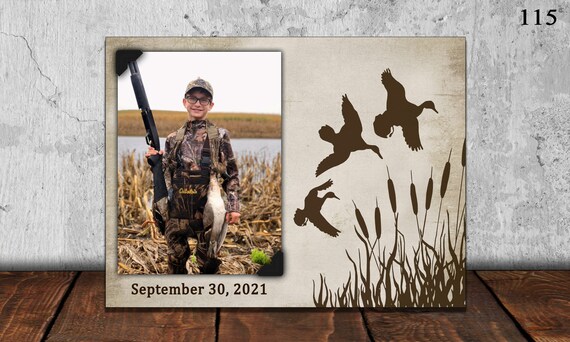 Duck Hunting Photo Frame Outdoors Picture Frame Duck | Etsy
