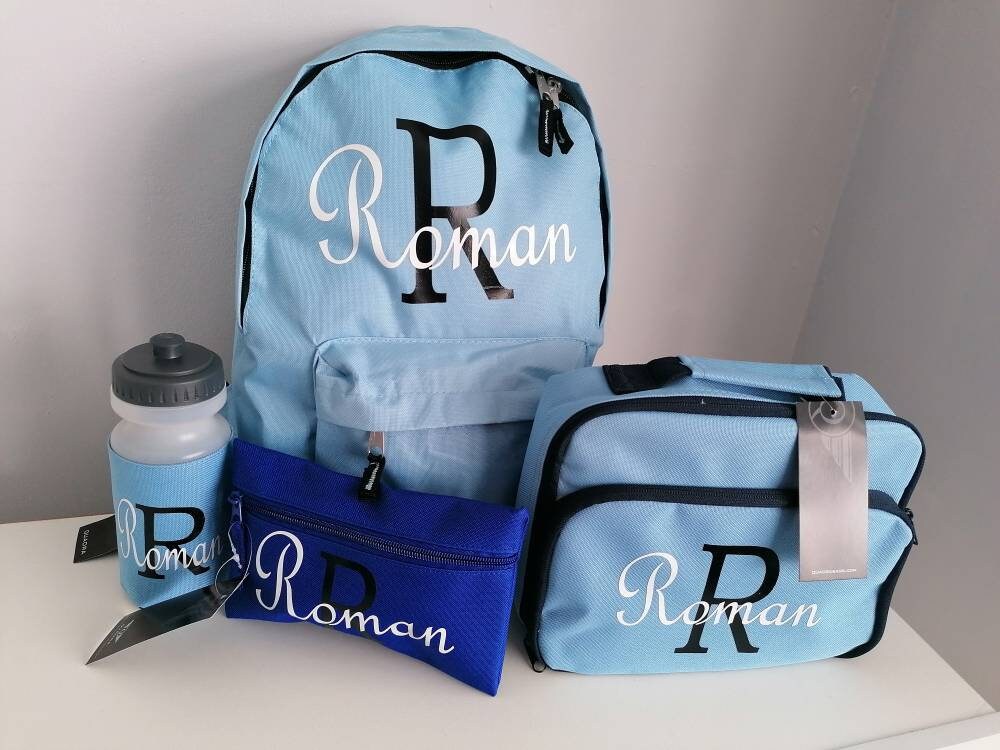Personalised Backpack Any Name Girls Boys Kids Children Pre | Etsy