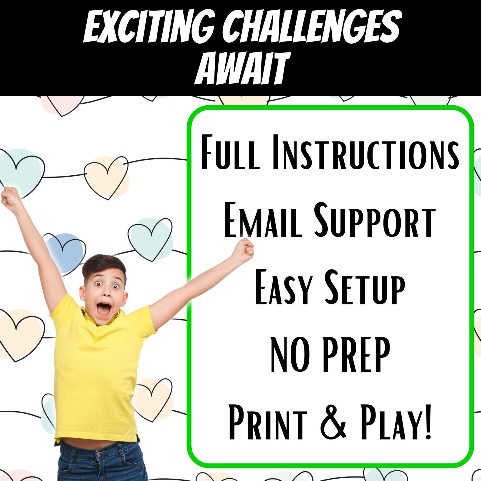 Printable Valentine's Day Escape Room, Birthday Party Games, Kids ...