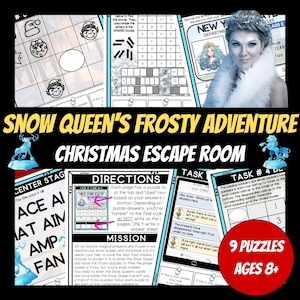 Printable Escape Room for Kids, Birthday Party Games, Kids Puzzles ...