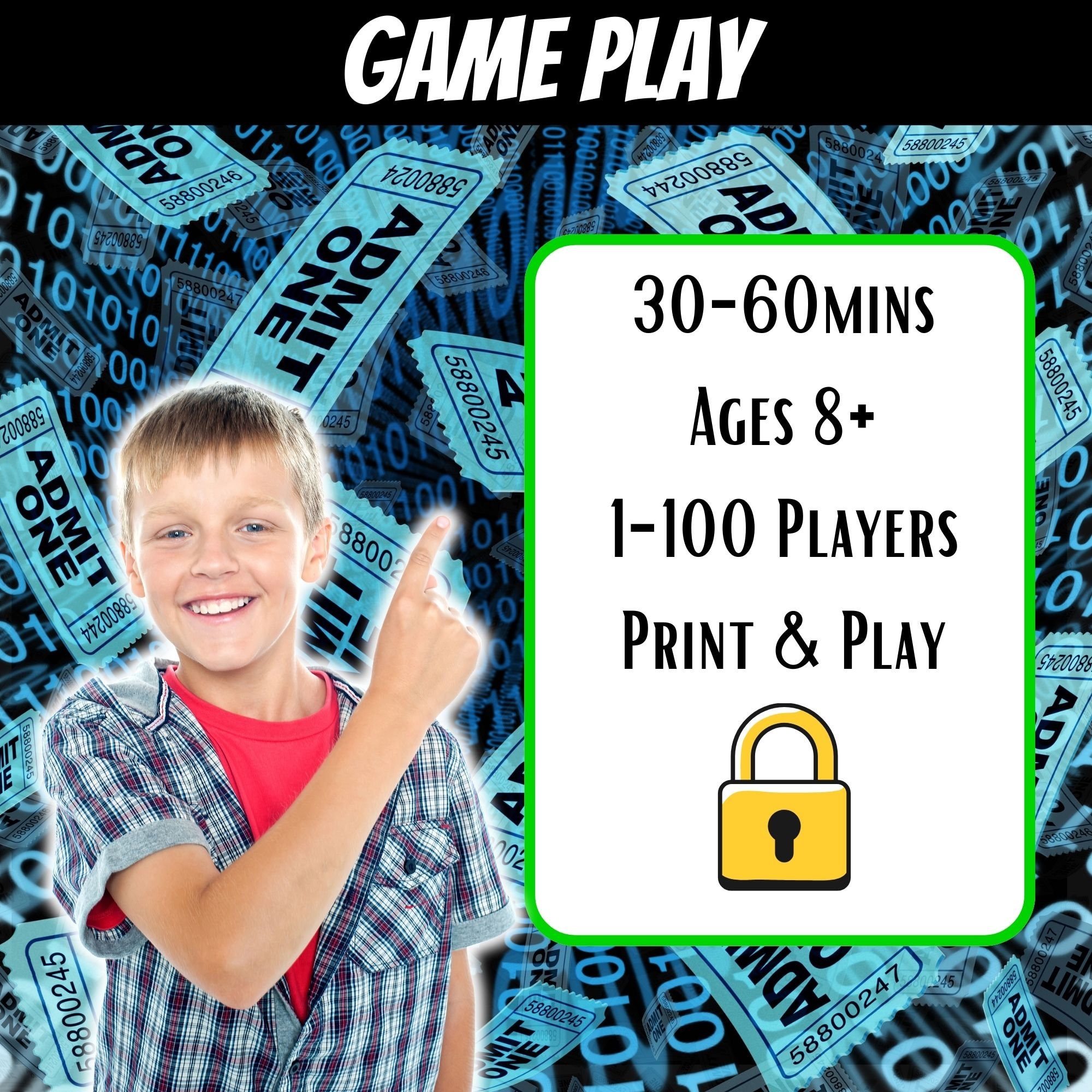 Printable Escape Room for Kids, Birthday Party Games, Kids Puzzles ...
