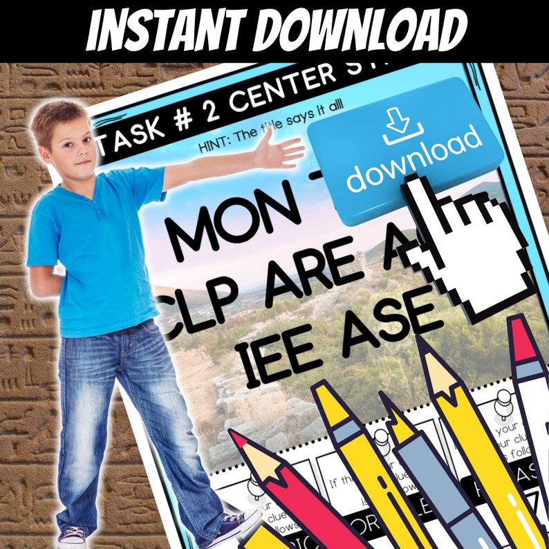 Printable Ancient Greece Escape Room for Kids, Birthday Party Games ...