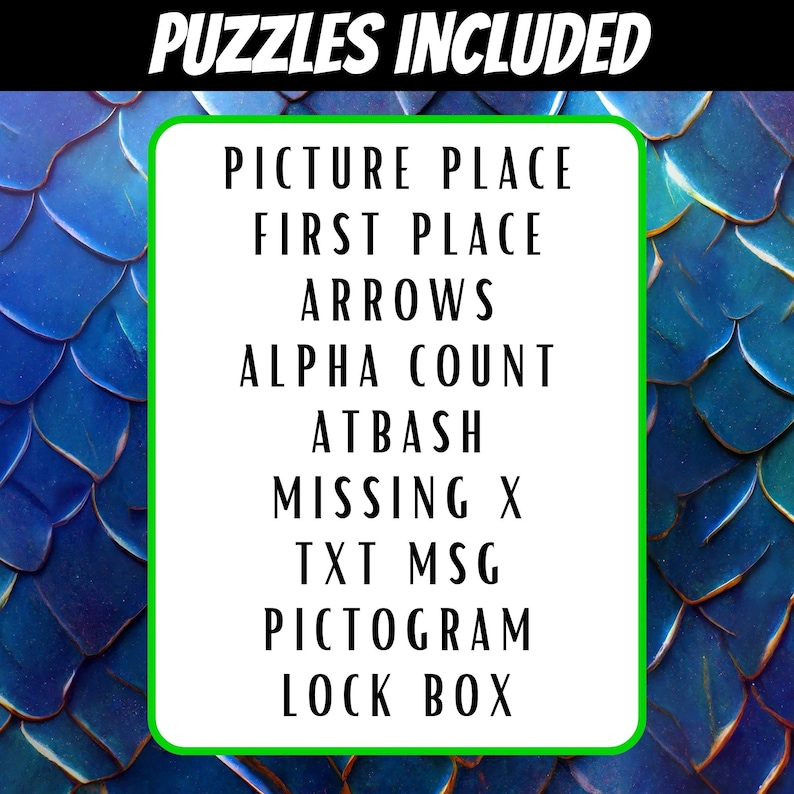 Printable Escape Room for Kids, Birthday Party Games, Kids Puzzles ...