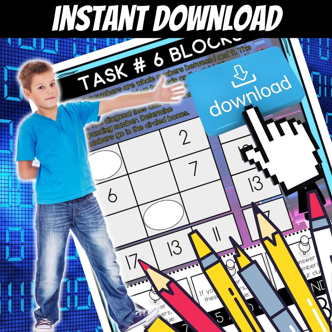 Printable Escape Room for Kids, Birthday Party Games, Kids Puzzles ...