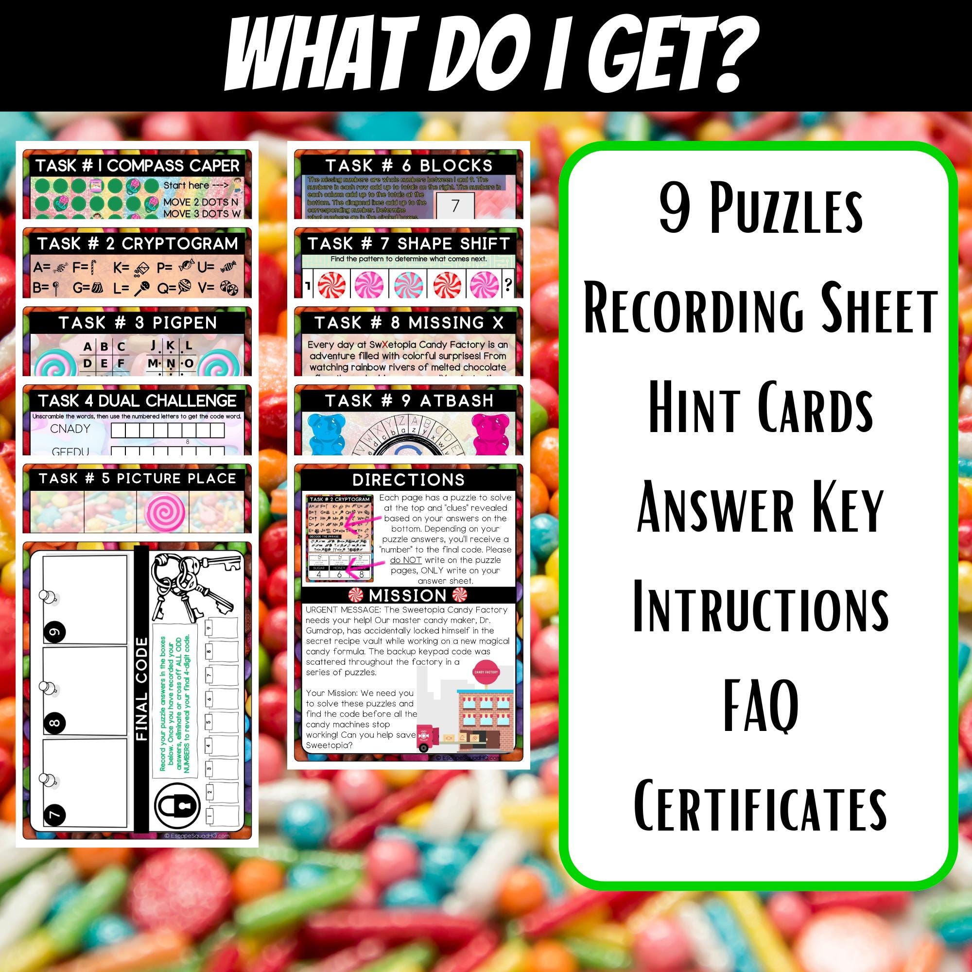 Printable Escape Room for Kids, Birthday Party Games, Kids Puzzle Game ...