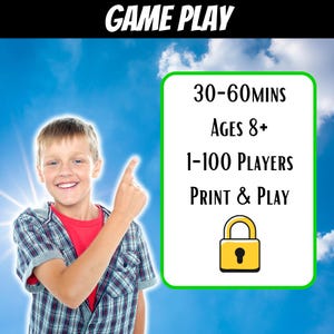 Summer Vacation Escape Room Kit, Birthday Party Games, Kids Puzzles ...
