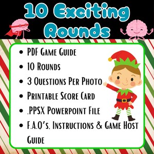 Christmas Virtual Memory Game, Picture Memory Game, Family Fun Game ...