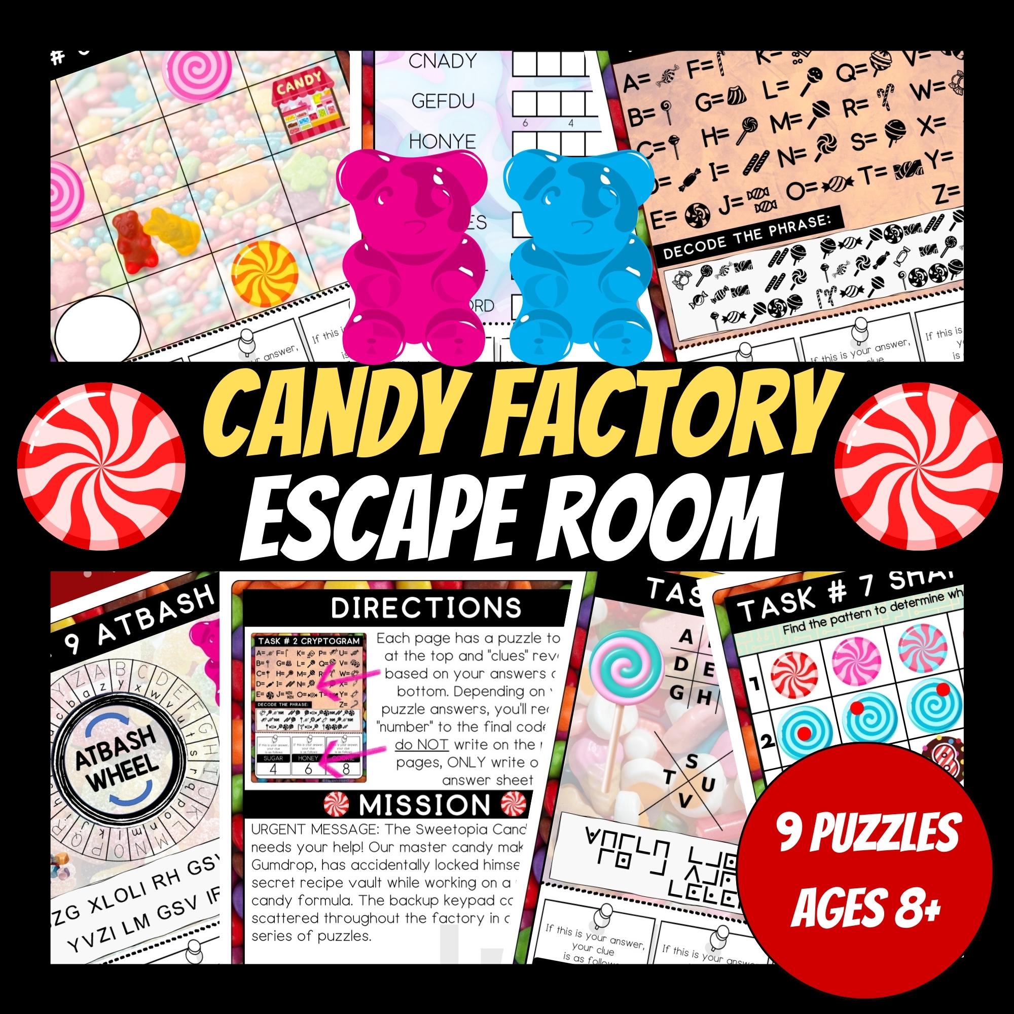 Printable Escape Room for Kids, Birthday Party Games, Kids Puzzle Game ...