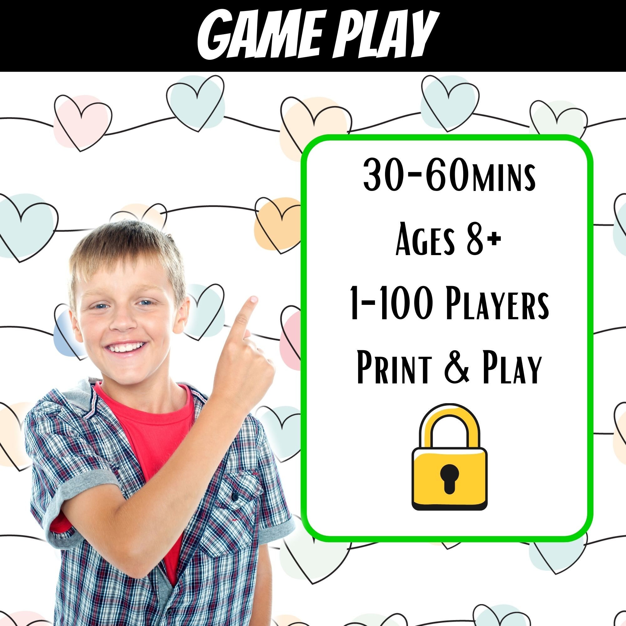 Printable Valentine's Day Escape Room, Birthday Party Games, Kids ...