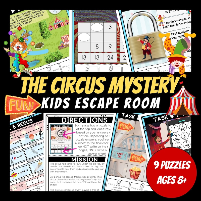 Circus Themed Room - Etsy UK