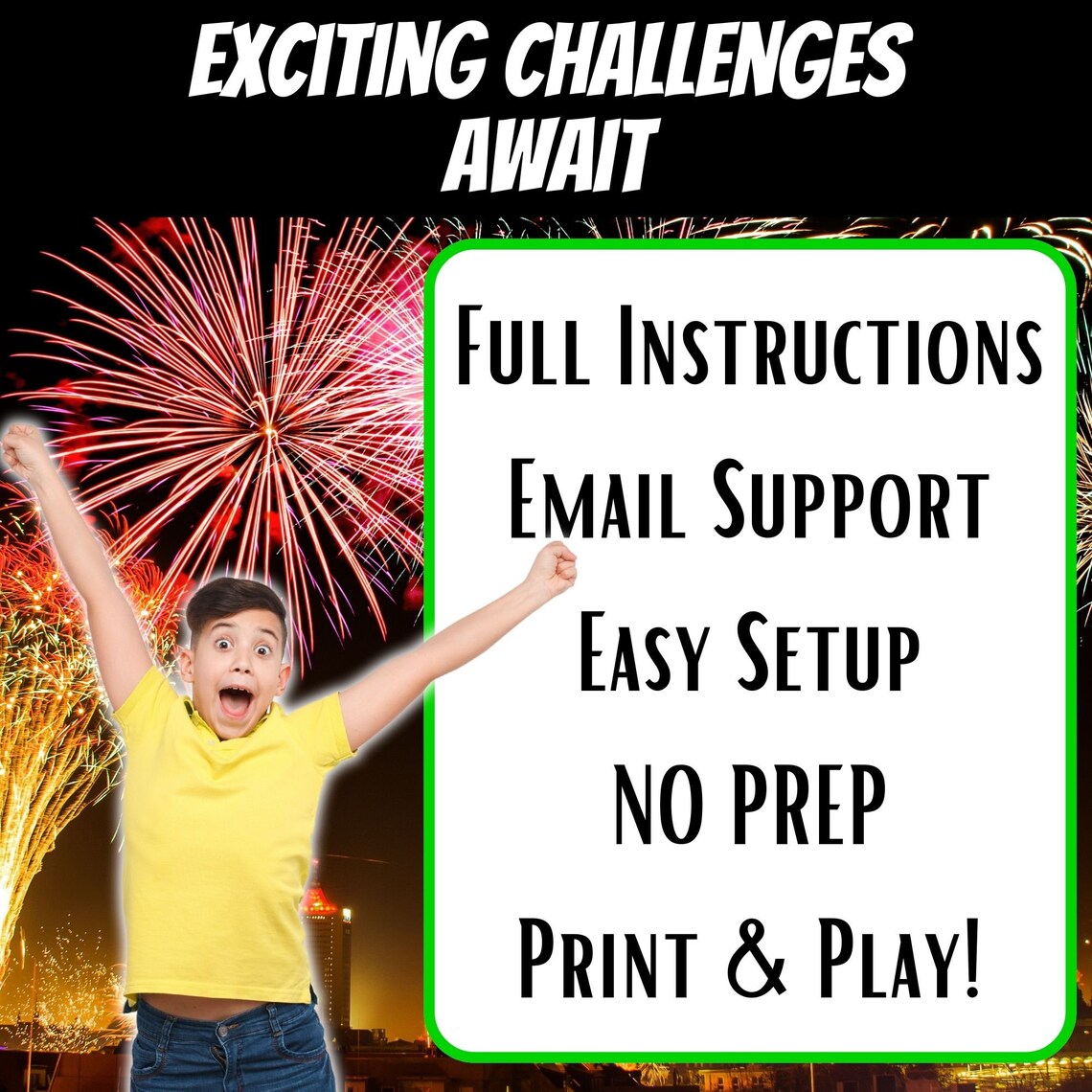 New Years Eve Escape Room for Kids, Holiday Party Games, Kids Puzzles ...